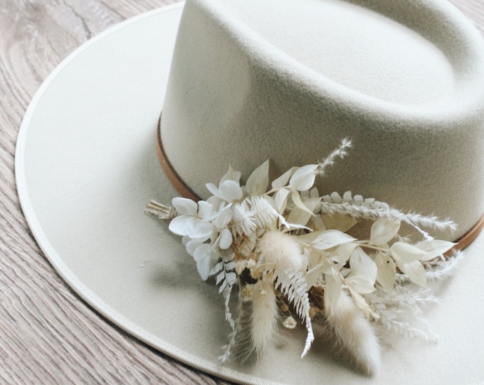Boho Dried Flower Hat Pins, Flower Pin, Dried Flower Accessory, Wedding ...