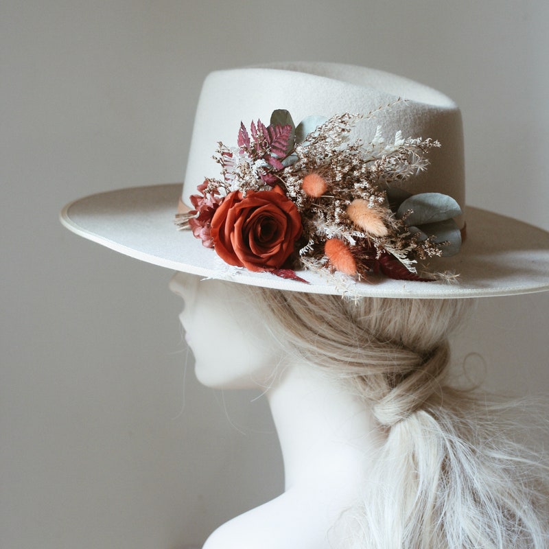 Vintage Rose Hat - Etsy