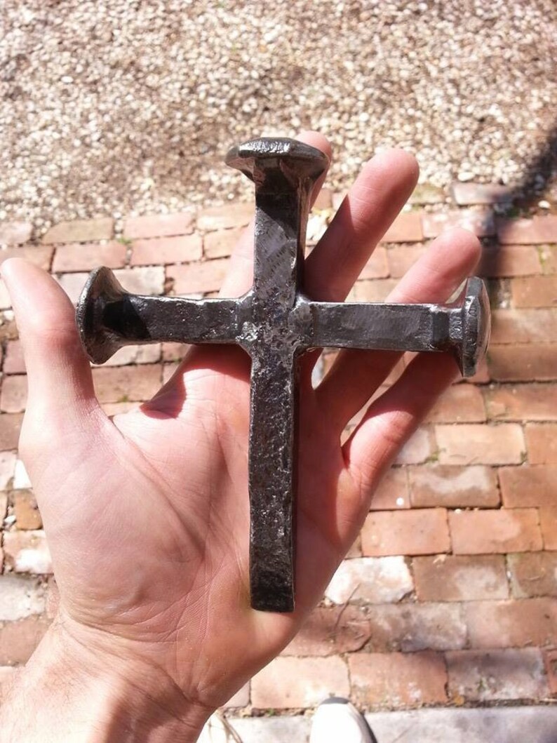 Hanging Spike Cross - Etsy