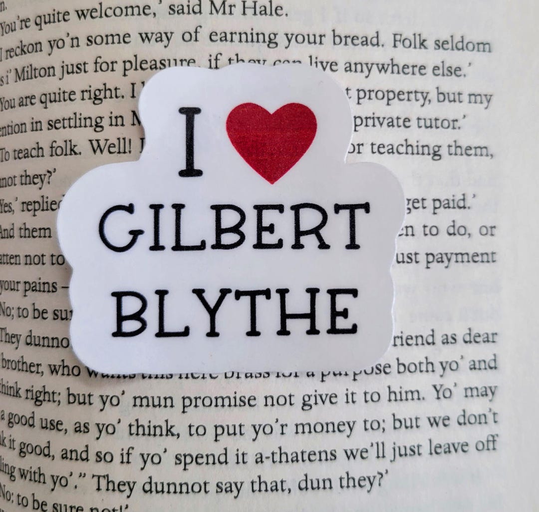 GILBERT BLYTHE Laptop Decal - Etsy
