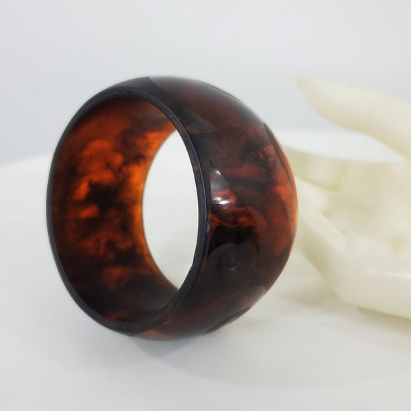 Amber Bangle - Etsy