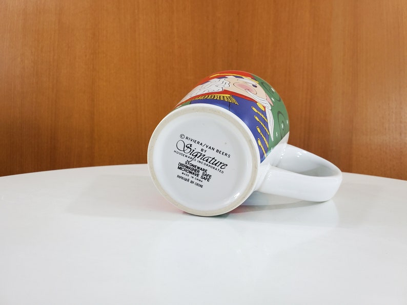 Vintage Riviera / Van Beers Christmas Mug Signature - Etsy