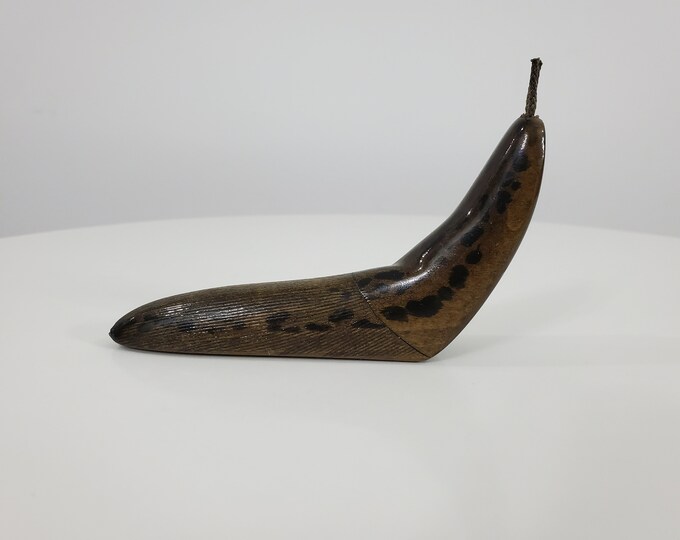 Ken Bakeman Wood Slug - 1986 - Hand Carved Garden Pest - My Pet Slug - Etsy