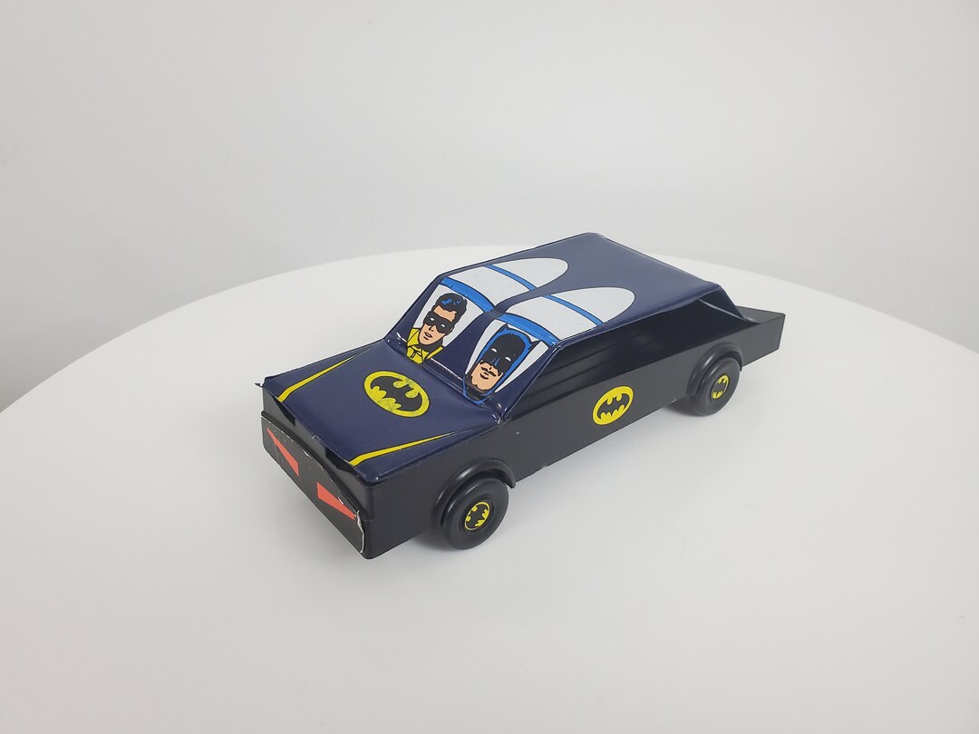 Vintage 1980s Batman Bat Car Pencil Case or Pencil Box With Pencil ...