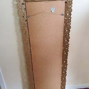 Vintage Syroco Wall Mirror With Shelf - Ornate Frame and Slate Textured ...