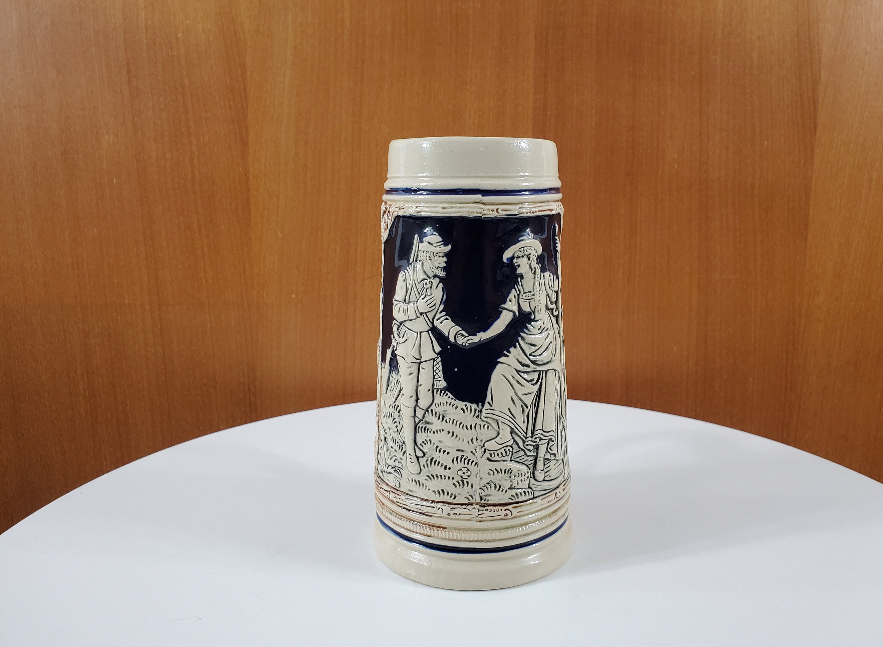 Porcelain Beer Steins Handpainted German Beer Stein
