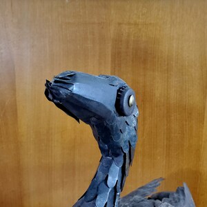 Large Brutalist Metal Sculpture of a Sea Bird - Gonney Bird, Dodo ...