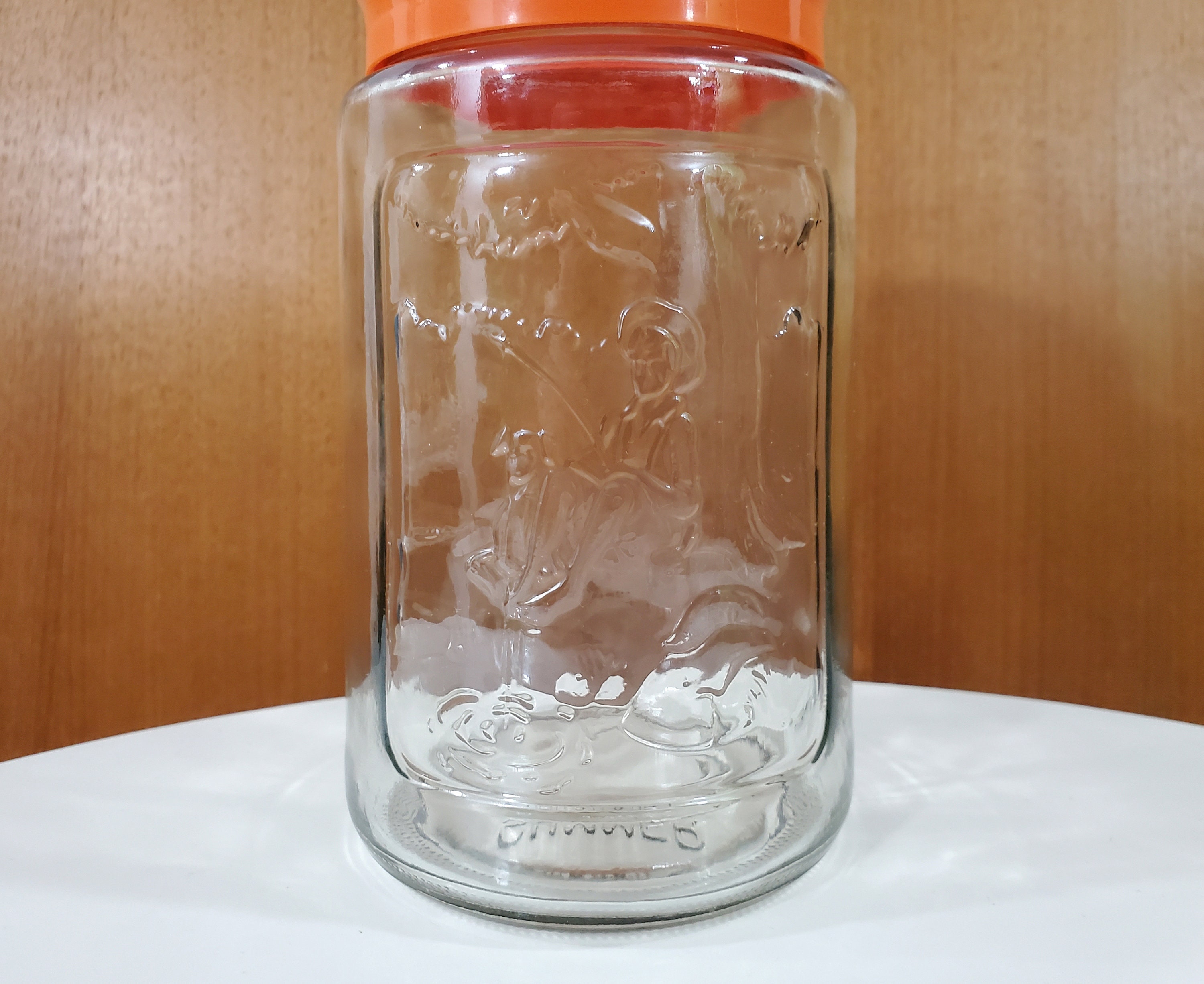 2 Vintage Anchor Hocking Tang Jars Glass Jars or Kitchen - Etsy