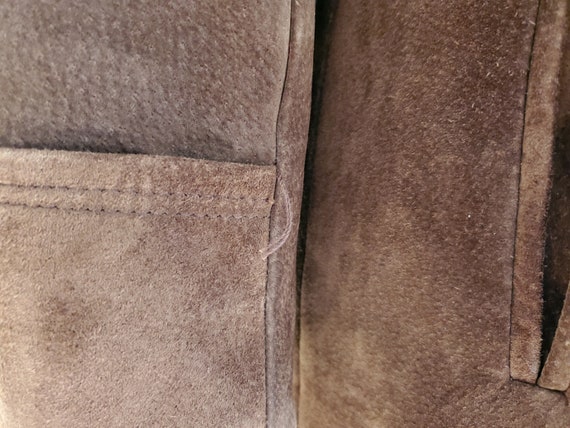 Vintage 1970s Simpsons Suede Jacket - Leather Outer, … - Gem