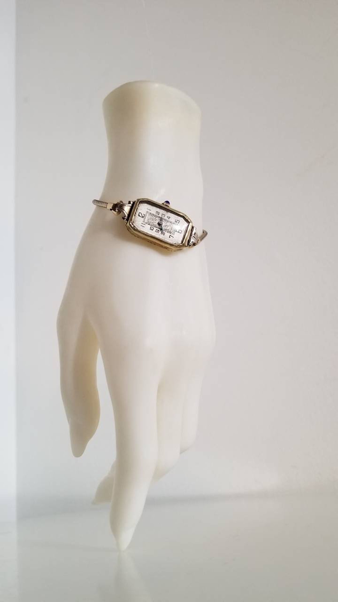 14 K Gold Case Art Deco Ladies Wrist Watch AWC American Watch Case ...