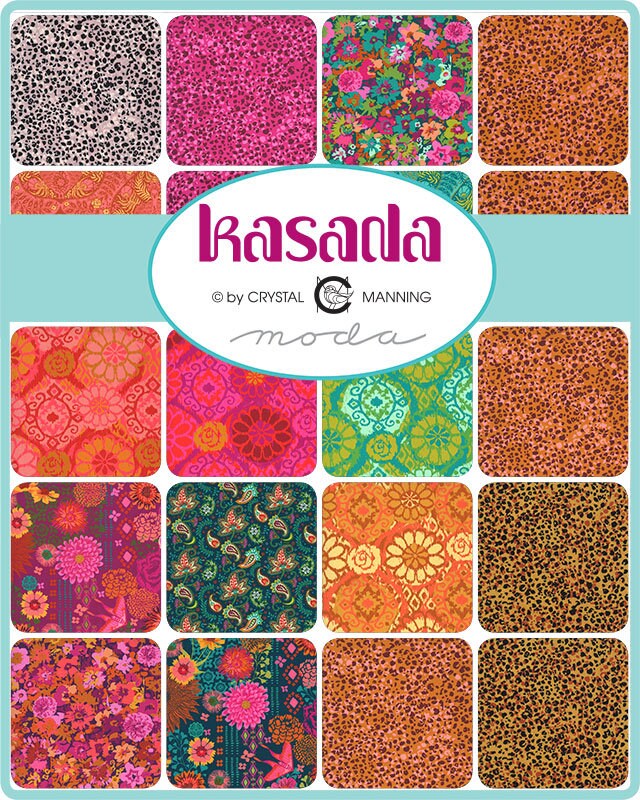 Moda kasada Fabric Chrystal Manning Sold by the - Etsy