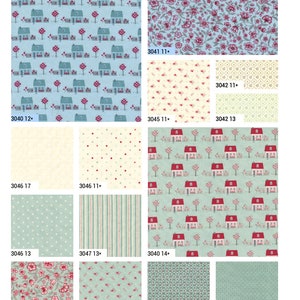 Moda my Summer House Designed by Bunny Hill Designs Sold by the 1/2 Yard 3046 11 - Etsy