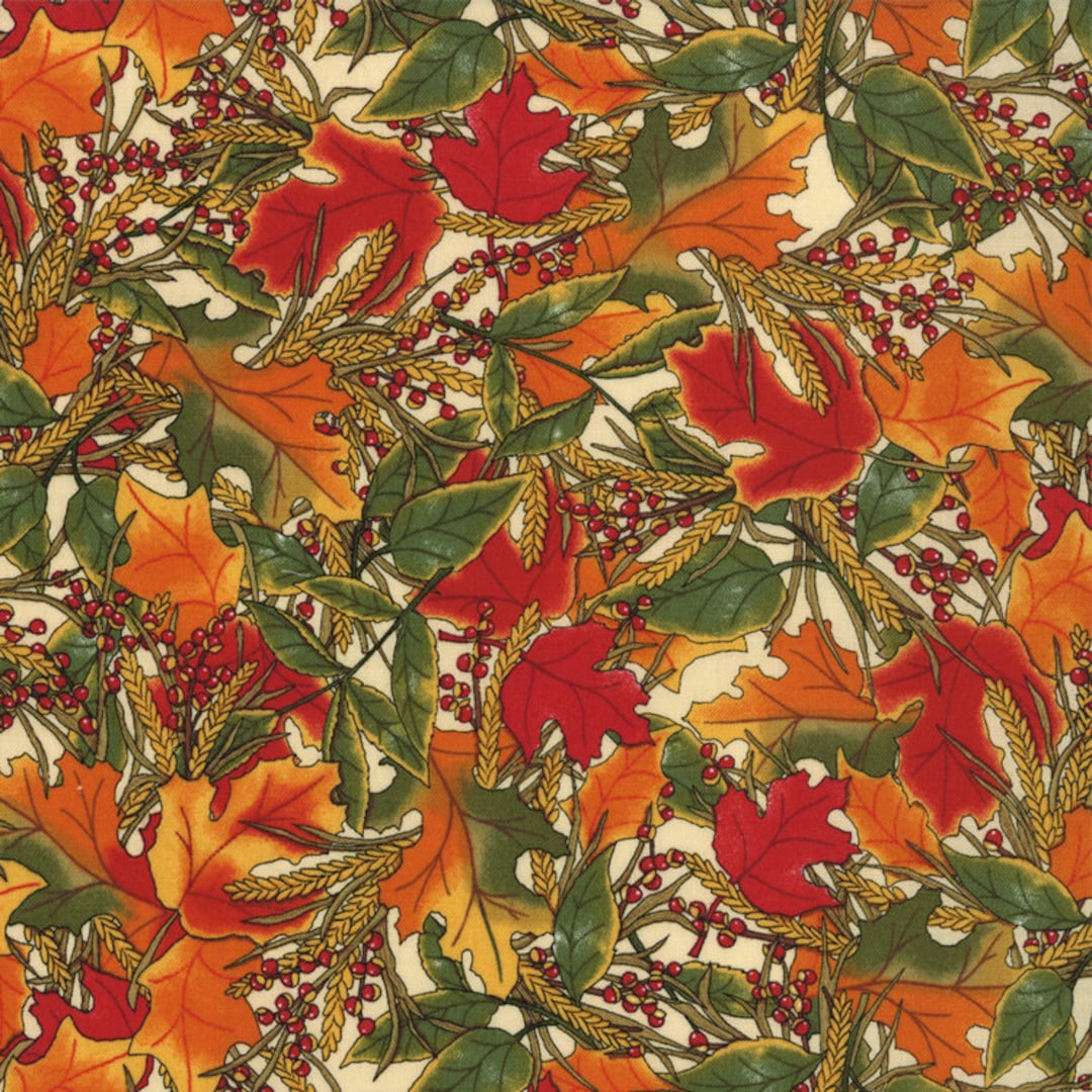 Moda "give Thanks" Fabric by Deb Stain - Sold by the 1/2 Yard ...