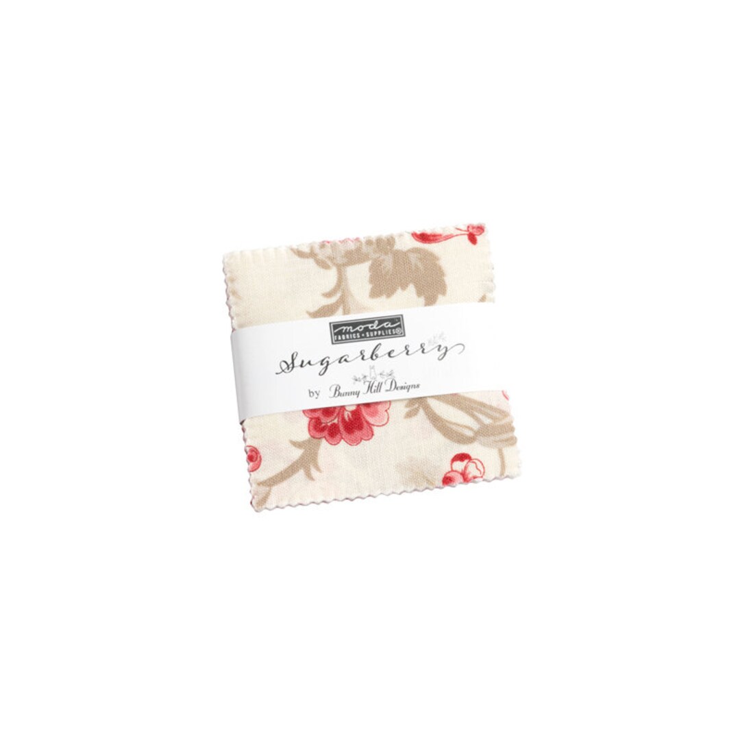 Moda sugarberry Mini Charm Pack by Bunny Hill Designs - Etsy