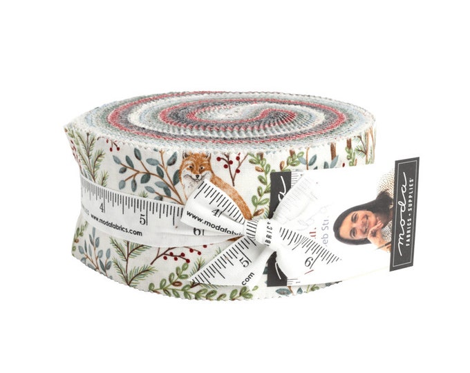 MODA "woodland Winter" Jelly Roll Designed by Deb Strain - Etsy
