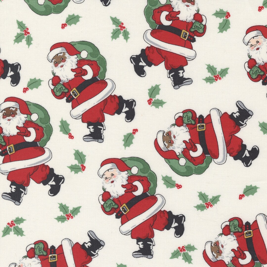 Moda "holly Jolly" Fabric by Urban Chiks Sold by the 1/2 Yard 31180 11 ...
