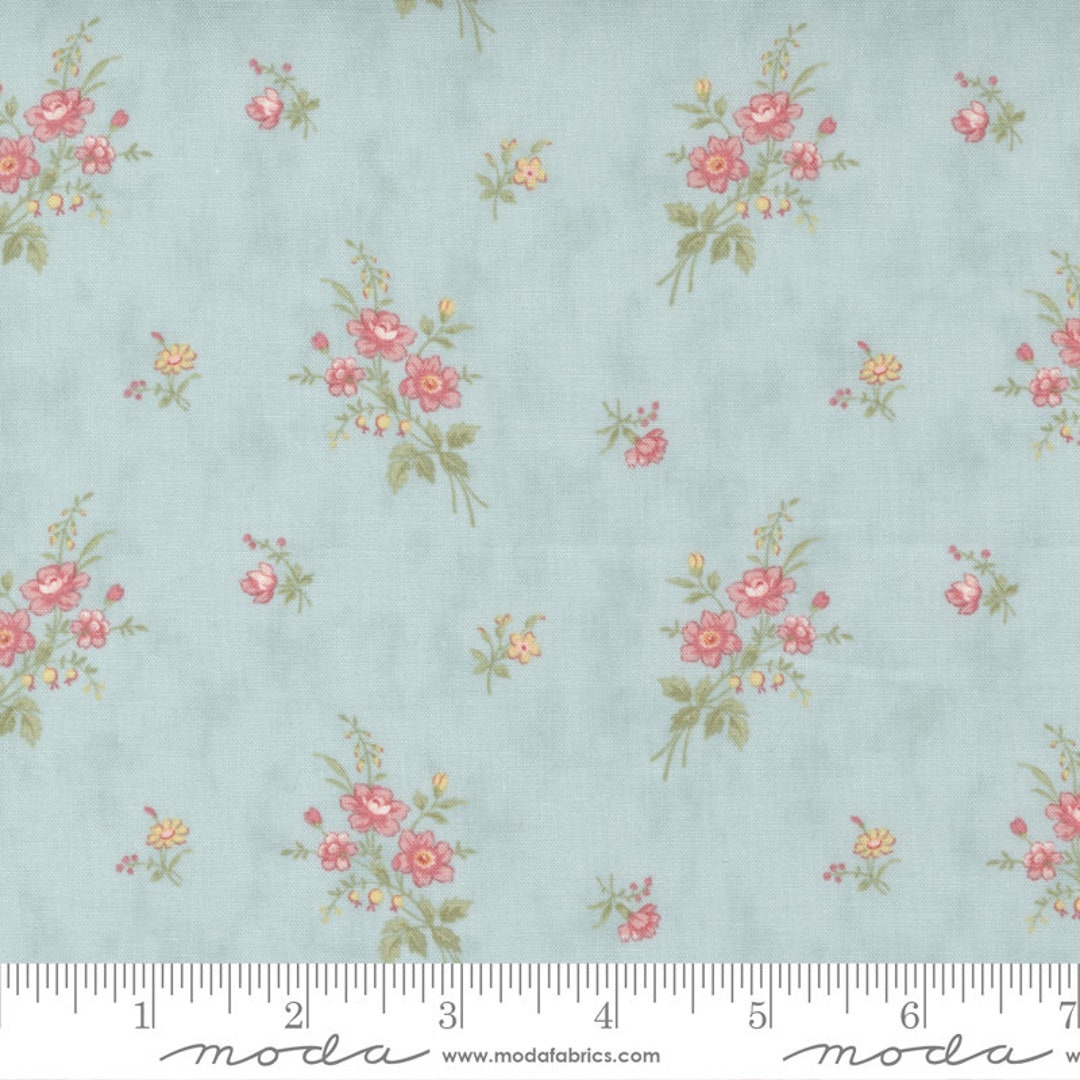 Moda "promenade " Fabric Designed by 3 Sisters Sold by the 1/2 Yard ...