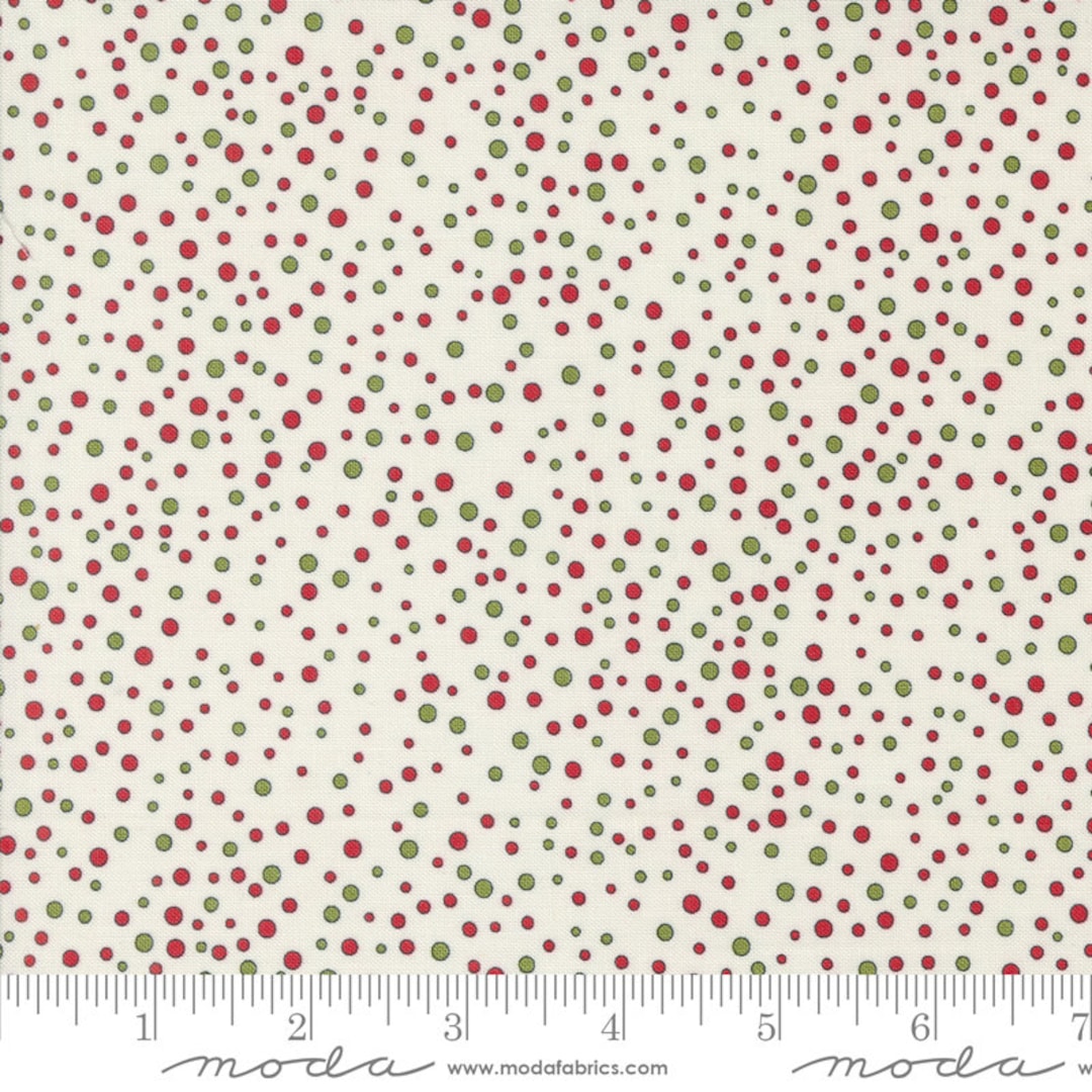 Moda "on Dasher" Fabric Designed by Sweetwater Sold by the 1/2 Yard ...