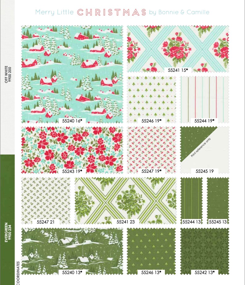 MODA merrymaking Layer Cake by Gingiber - Etsy