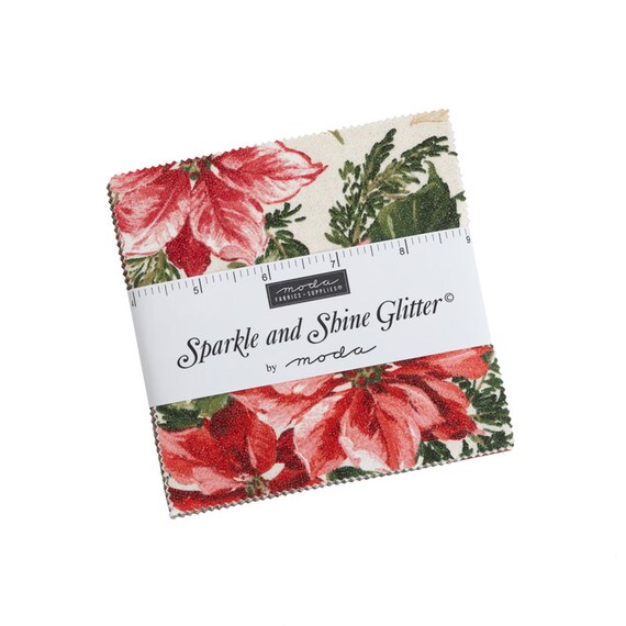MODA sparkle and Shine Charm Pack - Etsy
