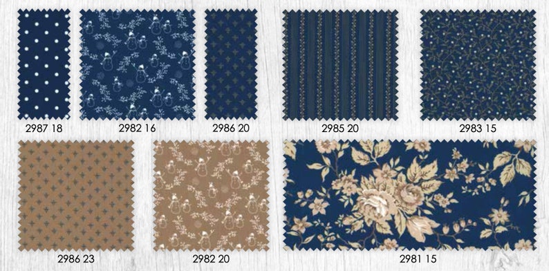 MODA crystal Lane Layer Cake by Bunny Hill Designs - Etsy