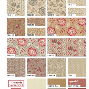 Moda "chateau De Chantilly" Fabric Designed by French General Sold by ...