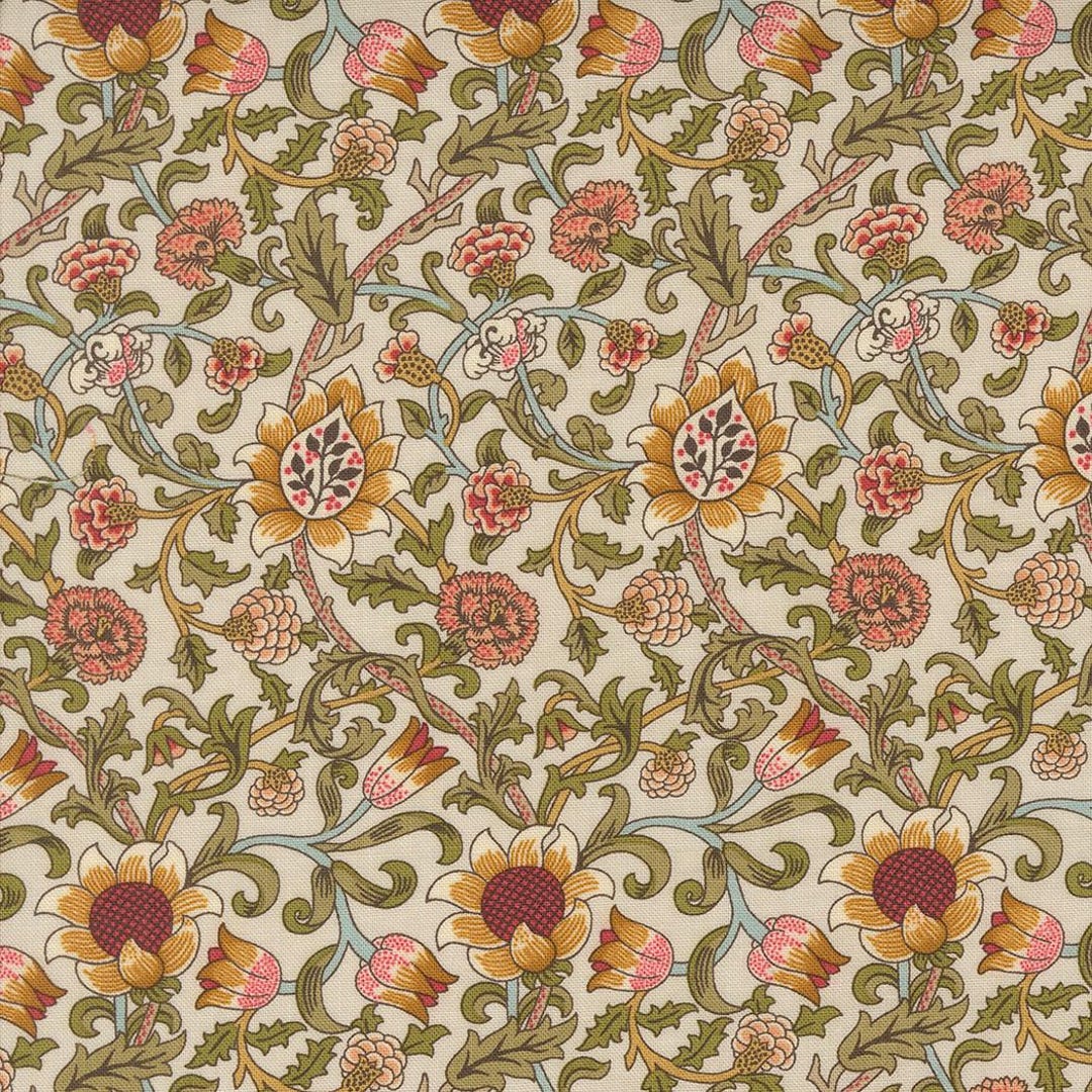 Moda "morris Manor " Fabric by Barbara Brackman Sold by the 1/2 Yard ...