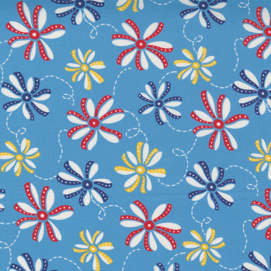 Moda "story Time " Fabric by American Jone Sold by the 1/2 Yard 21792 ...