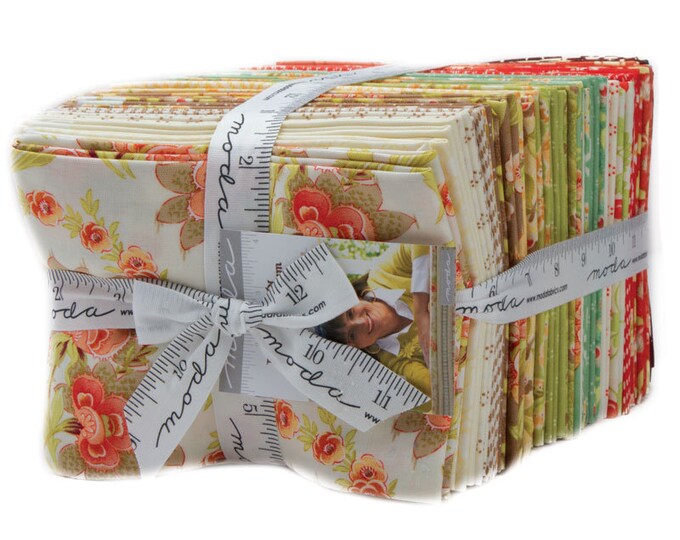 MODA hazel and Plum Fat Quarter Bundle by Fig Tree & Co - Etsy