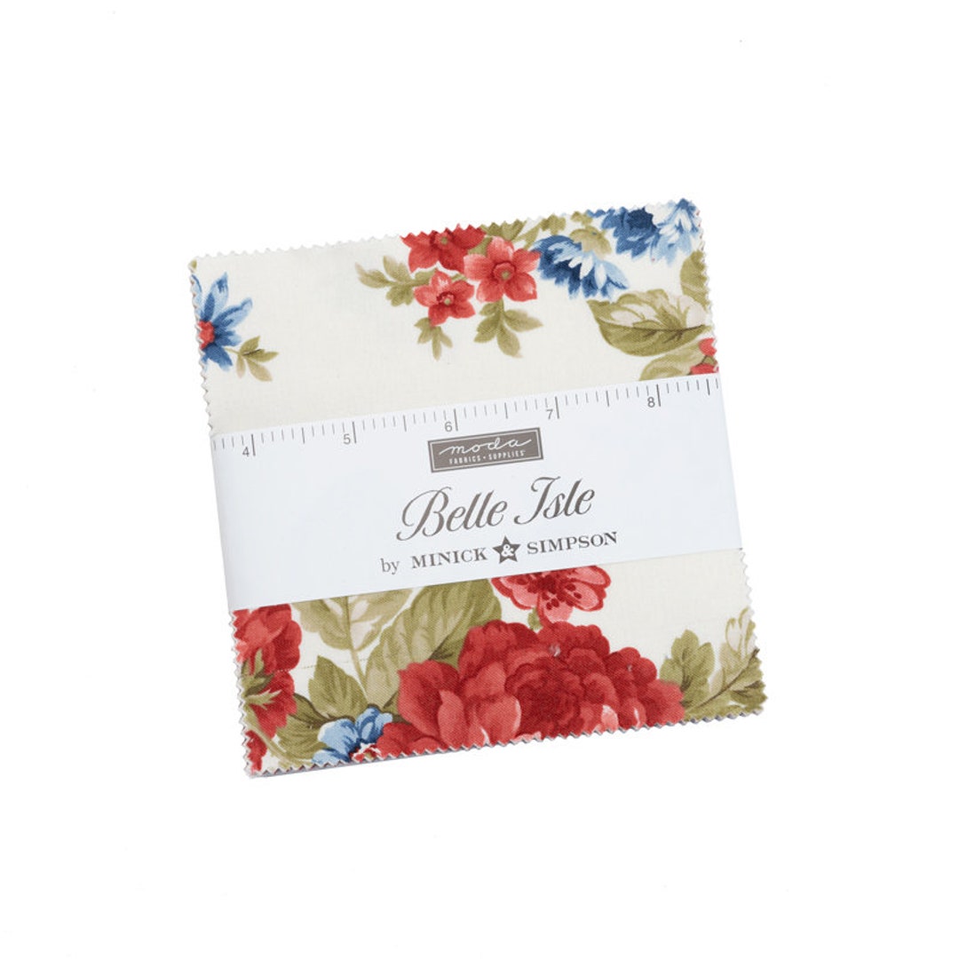 Moda "belle Isle "charm Pack by Minick and Simpson - Etsy