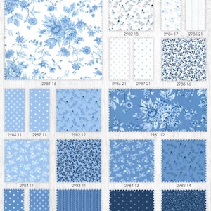 MODA crystal Lane Layer Cake by Bunny Hill Designs - Etsy