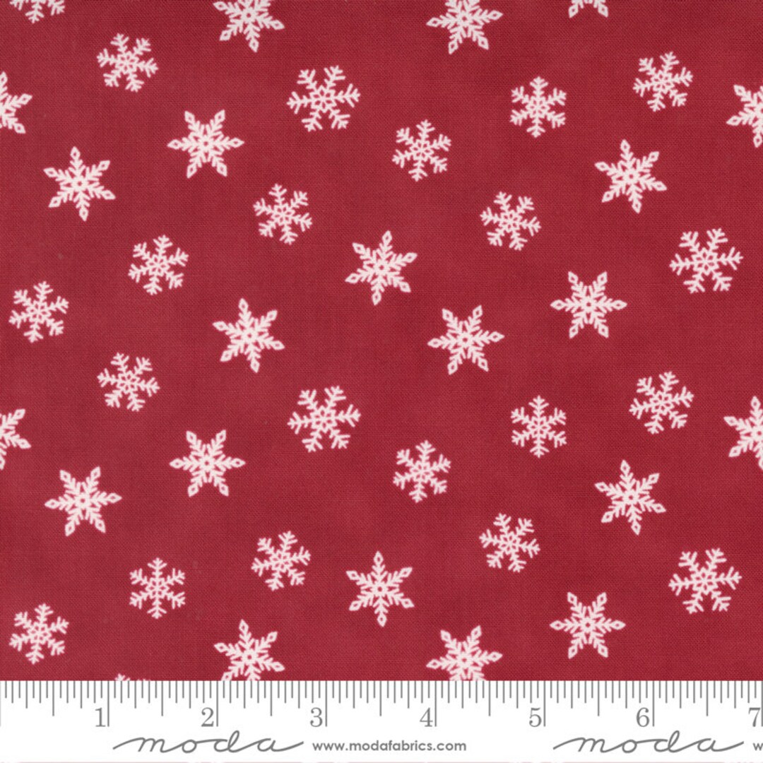 Moda "holly Berry Tree Farm" Fabric by Deb Strain Sold by the 1/2 Yard ...