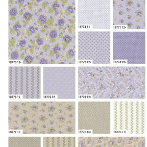 Moda "georgia" Fabric Designed by Brenda Riddle Designs Sold by the 1/2 ...