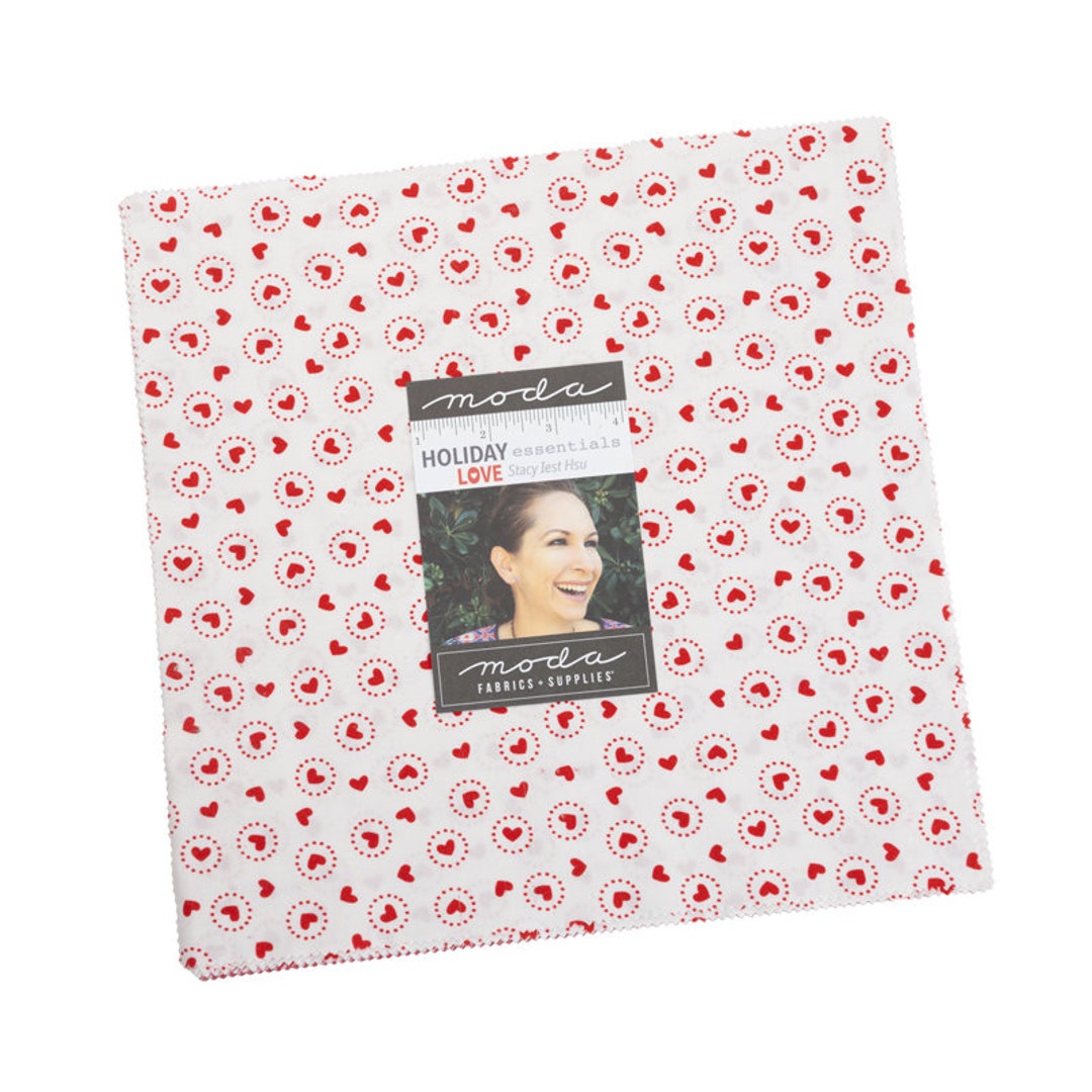 MODA "holiday Essentials Love" Layer Cake by Stacy Iest Hsu - Etsy