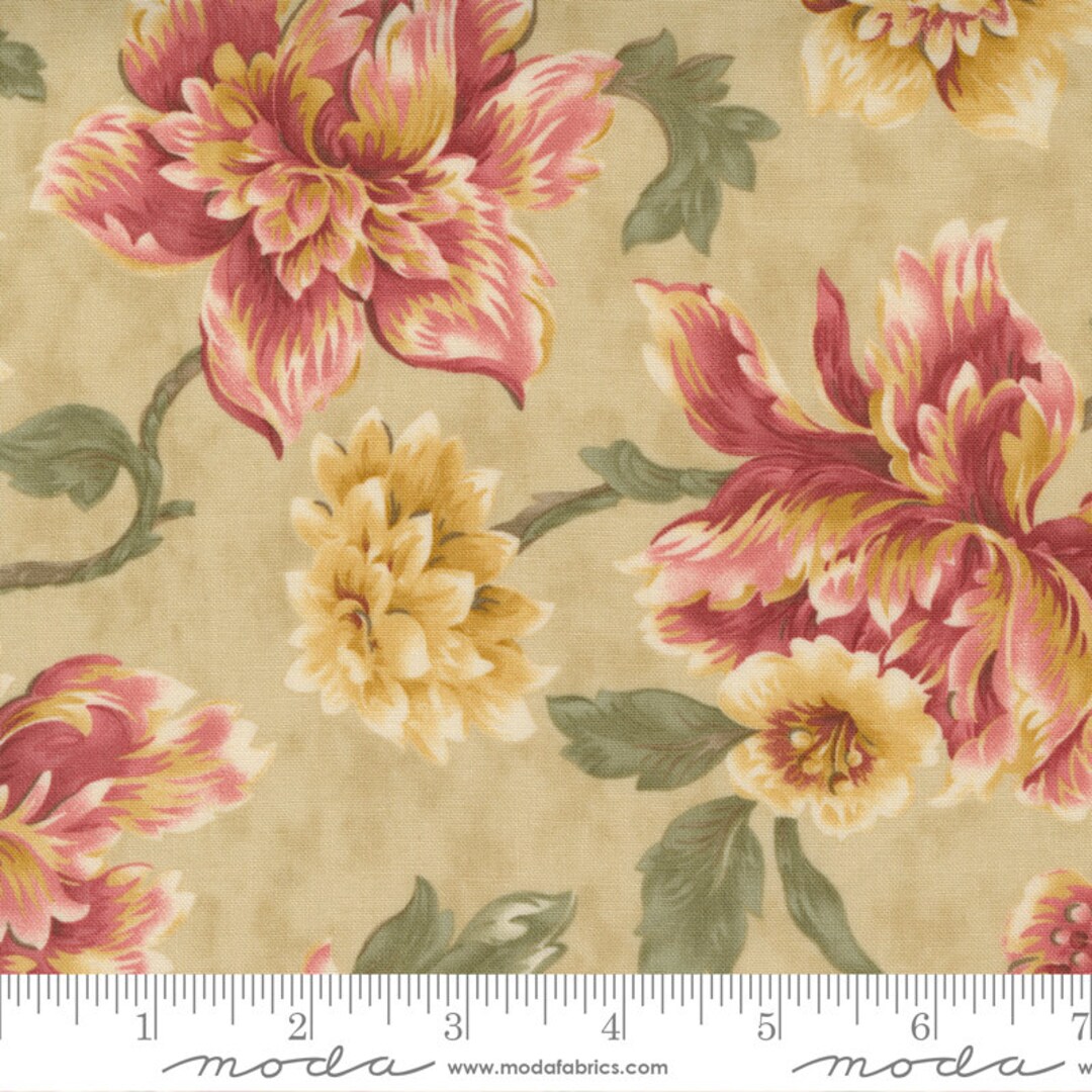 Moda "threads That Bind" Fabric by Blackbird Designs Sold by the 1/2 ...