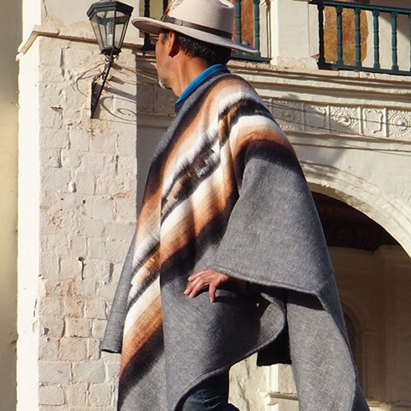 Poncho peruano - Etsy España