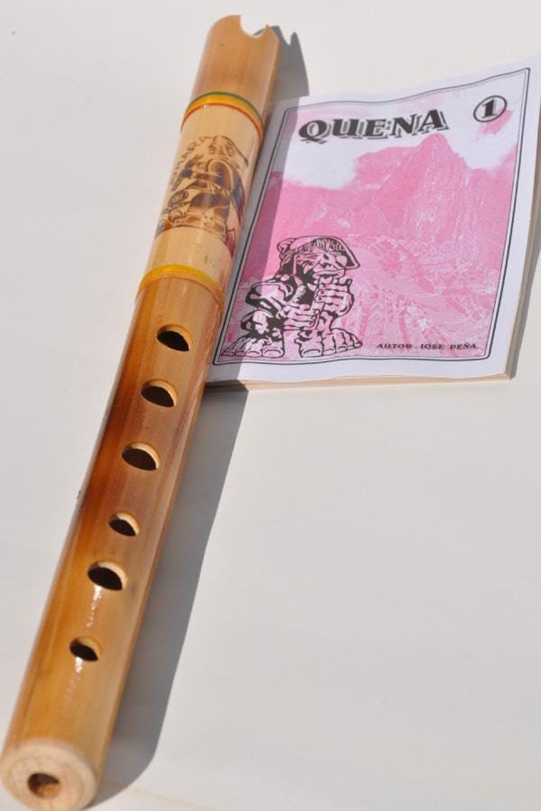 Peruvian Quena With Its Method, Bamboo Quena, Andean Quena Flute, Learn ...