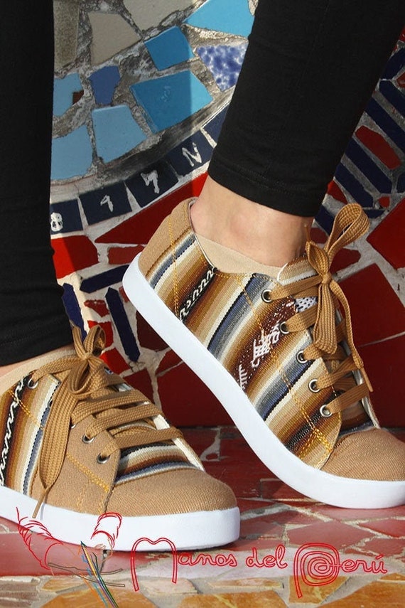Peruvian shoes hand made Peruvians sneakers Peruvian | Etsy