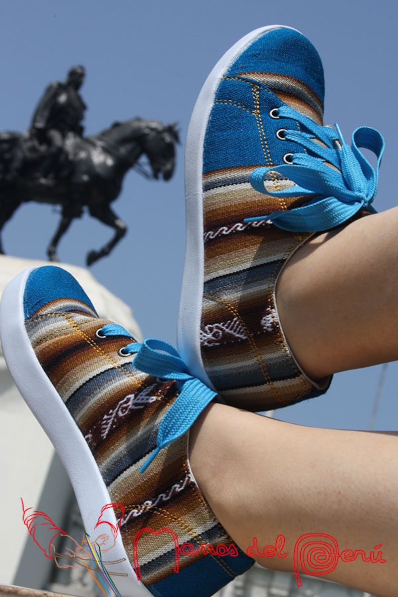 Peruvian shoes hand made Peruvians sneakers Peruvian | Etsy