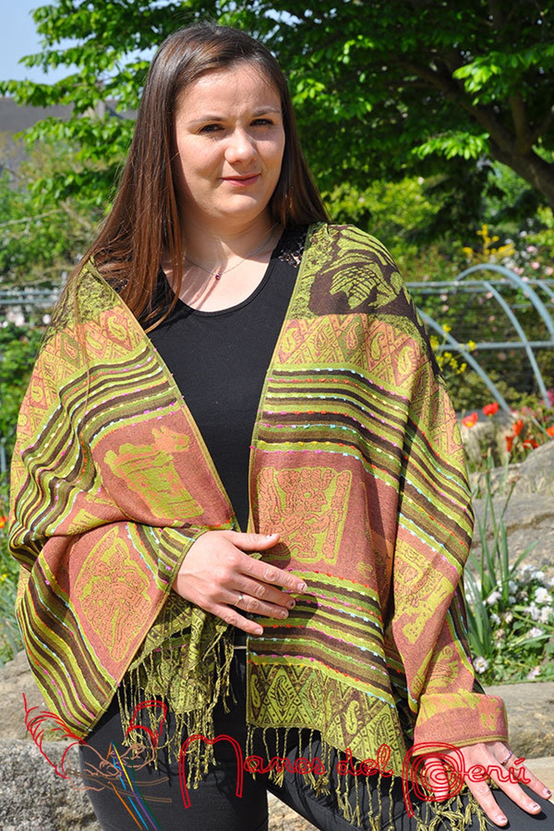 Timeless Women's Shawl, Peruvian Shawl Scarf, Shawls in Many Colors ...