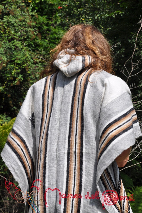 Authentic Poncho From the Andes Our Ponchos Are Unique - Etsy