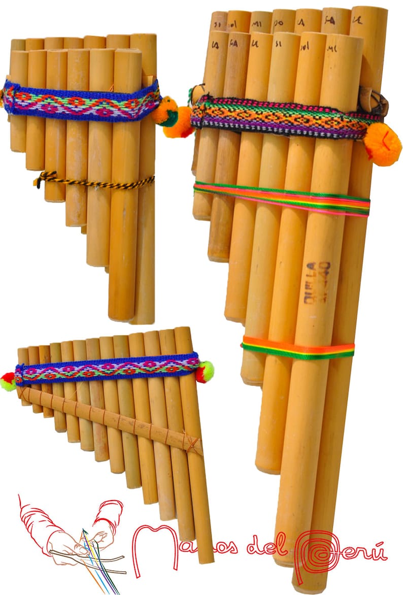 Pan Flute Zampoña Zampoña Chuli Zampoña Malta Zampoña - Etsy