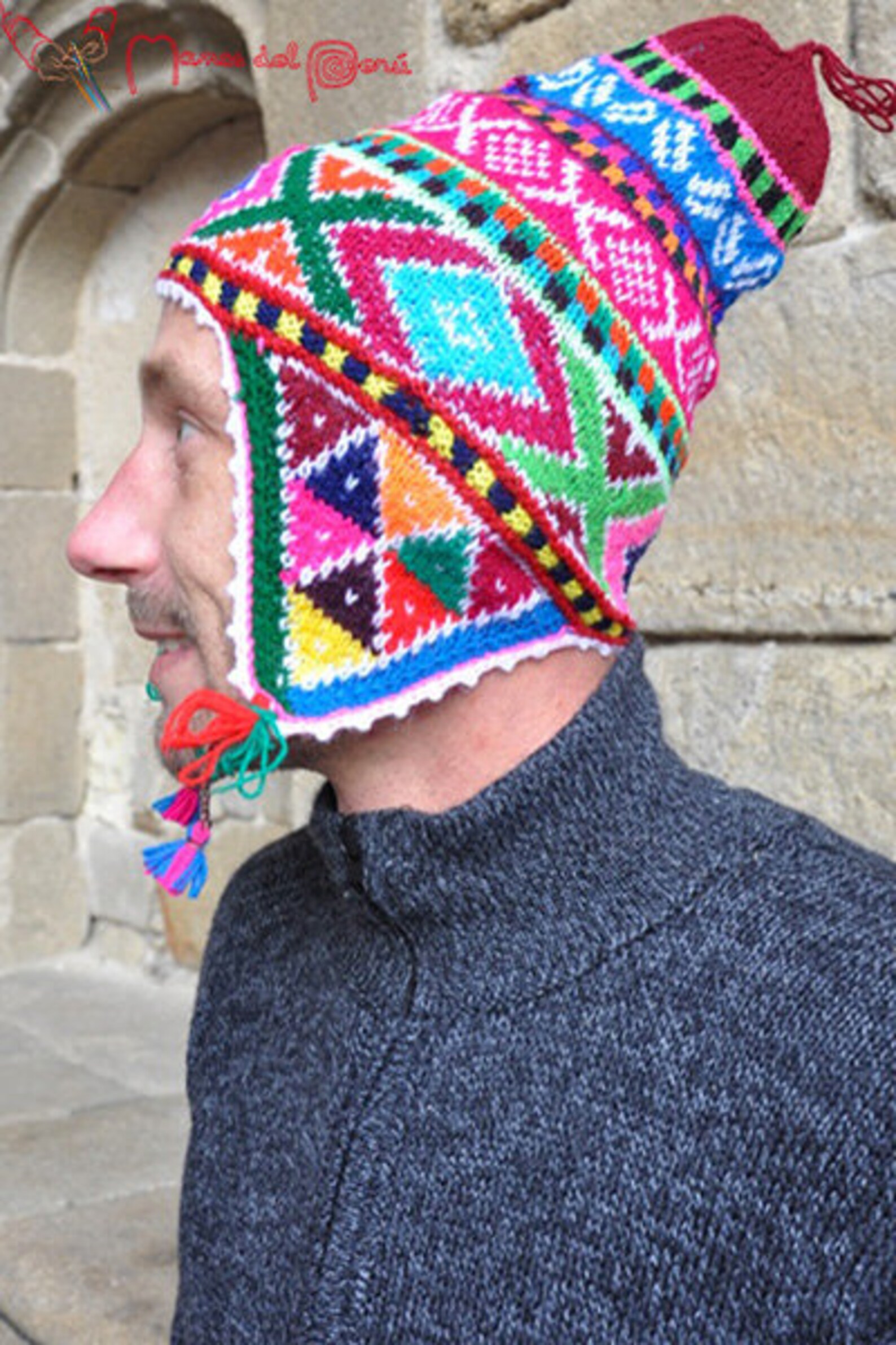 Peruvian Hat Men, Peruvian Men's Hat, Chullo Peruano, Men's Hat, Men ...