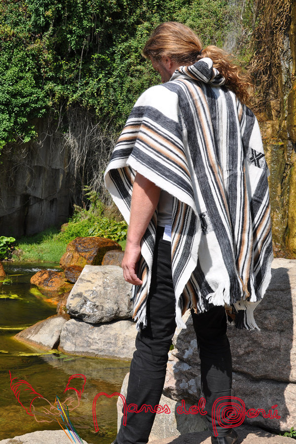 Authentic Poncho From the Andes Our Ponchos Are Unique - Etsy
