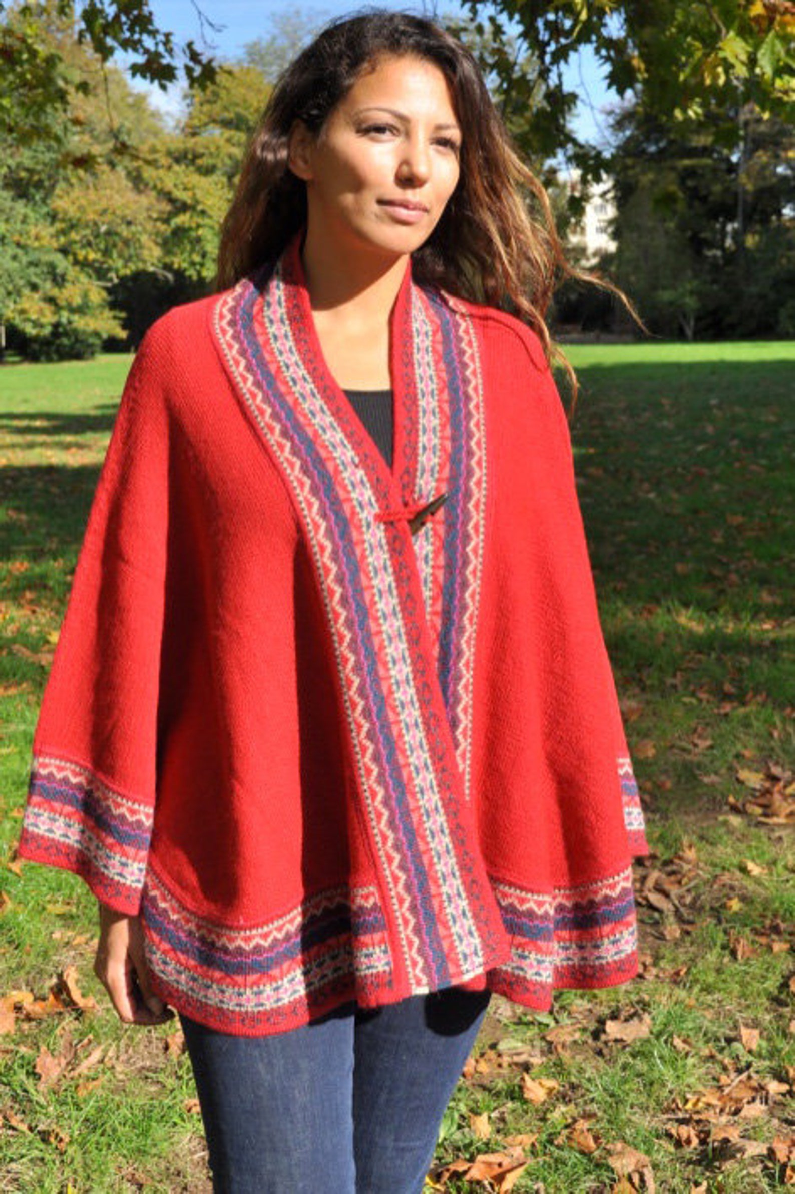 Ponchito Small poncho poncho femme poncho court tricoté en | Etsy