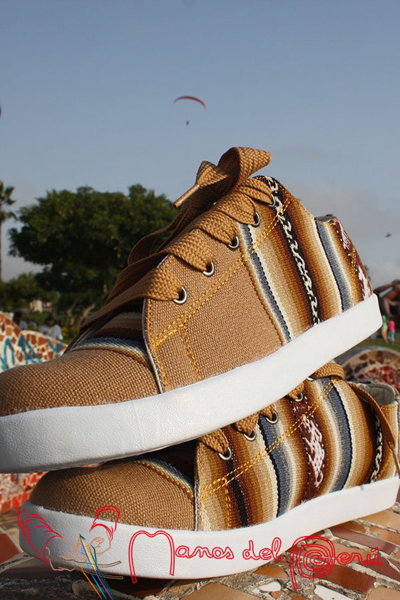 Peruvian shoes hand made Peruvians sneakers Peruvian | Etsy