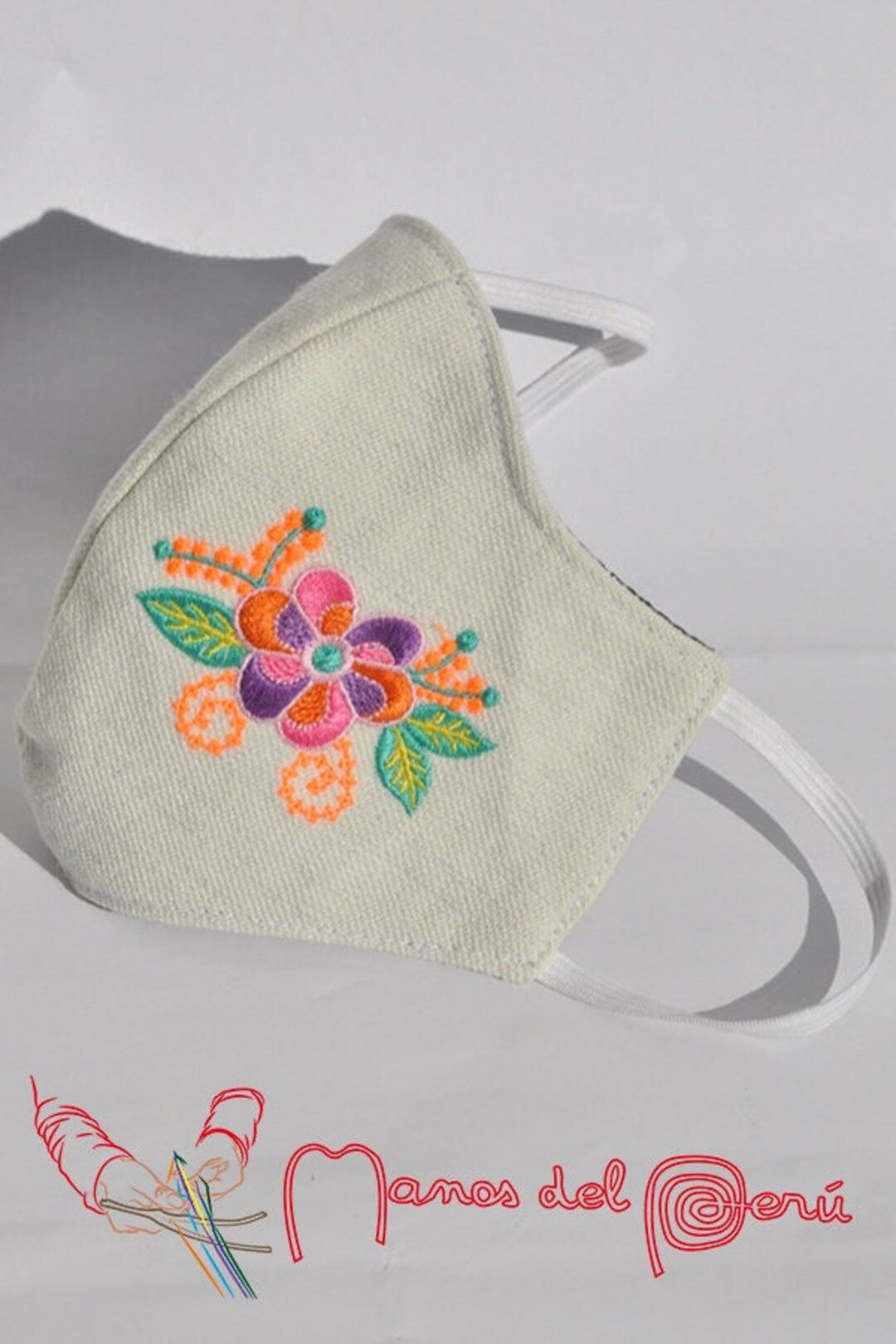 Peruvian Luxury Masks, Embroidered Masks, Face Masks, Machine Washable ...