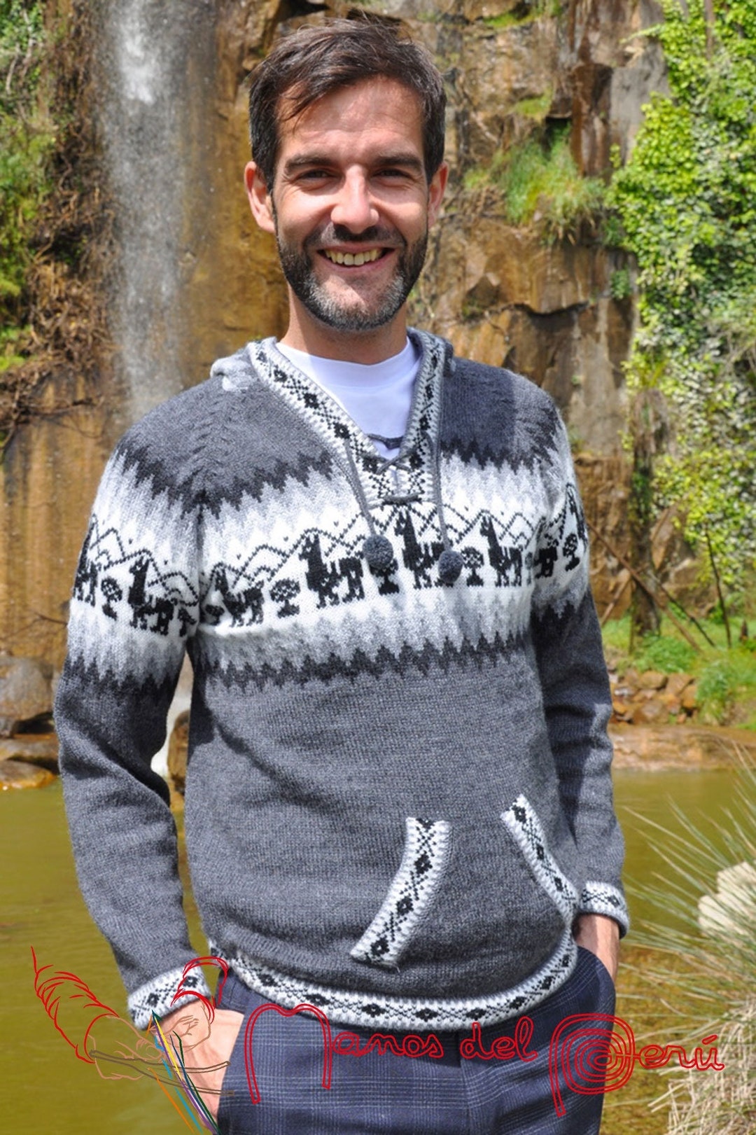 Unique Choice of Alpaca Wool Sweaters for Men, Peruvian Men's Sweaters ...