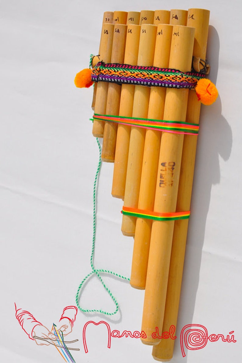 Pan Flute Zampoña Zampoña Chuli Zampoña Malta Zampoña - Etsy