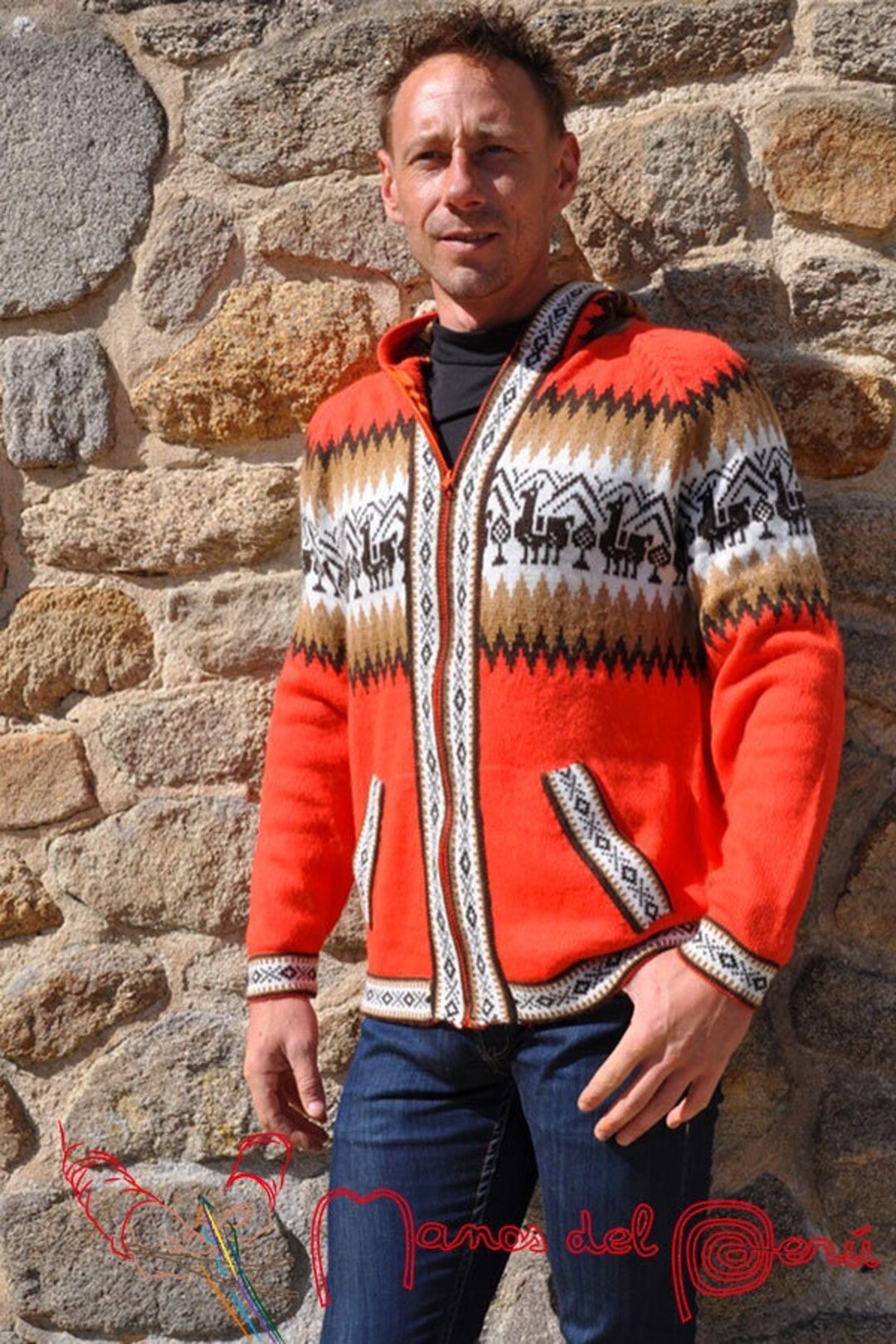 Peruvian Cardigan, Soft, Silky and Comfortable Alpaca Wool Cardigan ...